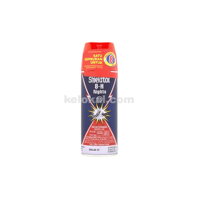 SHIELDTOX MOSQUITO REPELLENT AEROSOL 600ML X 2 - Kelokal.com